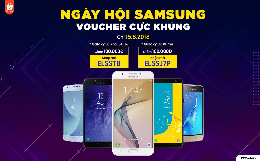[QC] Ngày hội Samsung - Voucher cực khủng - Gsm.vn